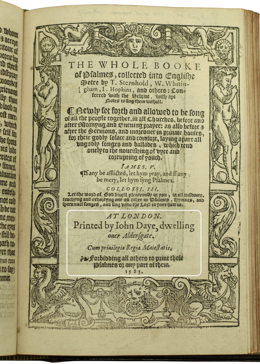 Second Title Page At London Highlighted | Impressions